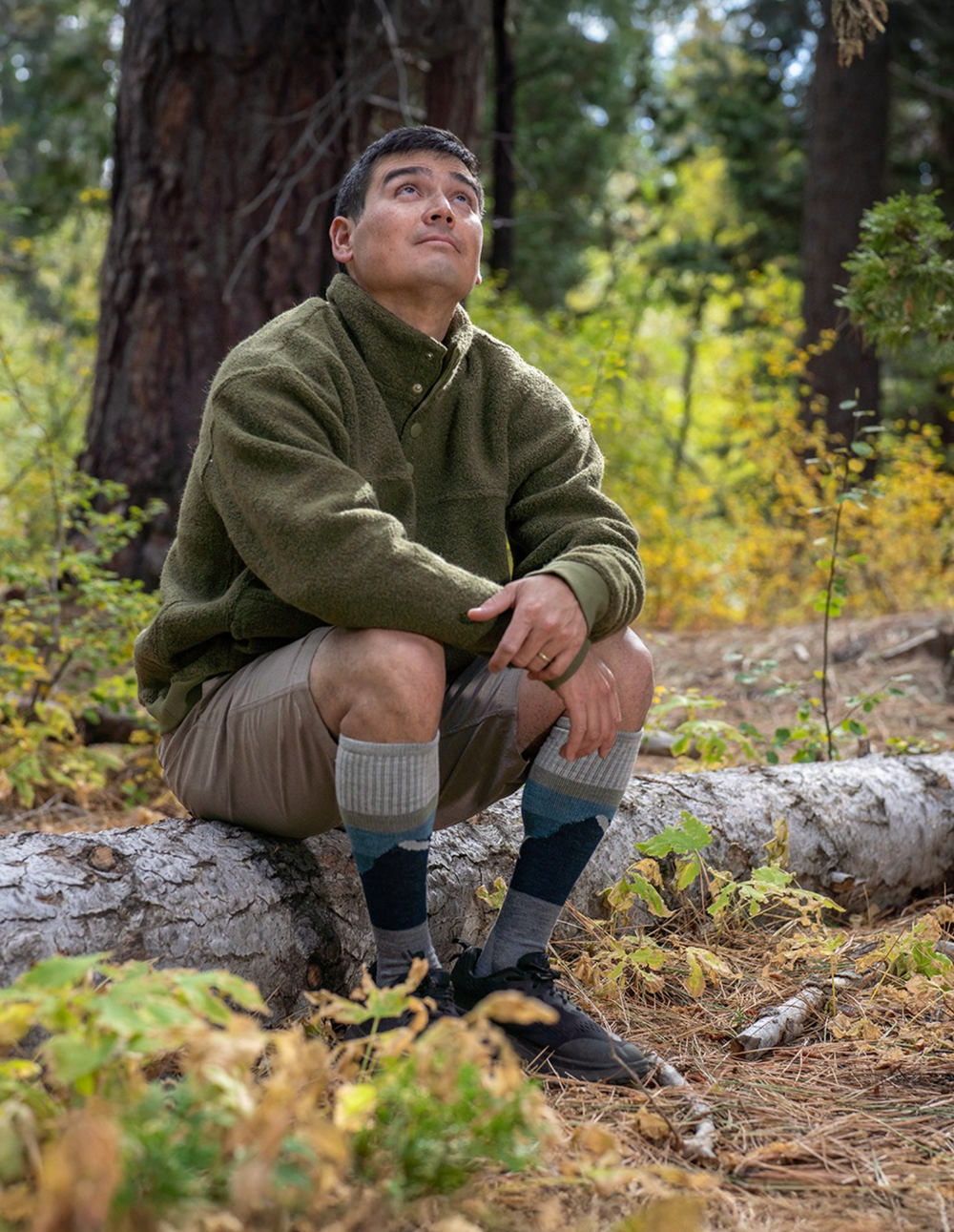Modern Mountain Men's Merino and Alpaca Moderate Graduated Compression