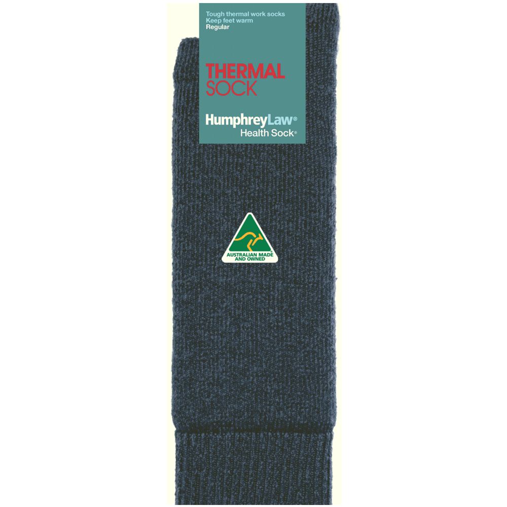 Thermal Work Socks in Charcoal Grey | The Sockery