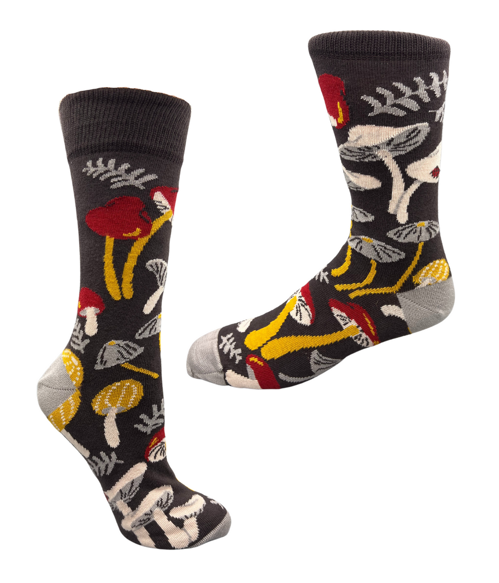 Australian Mushroom Socks | Unique Art Design