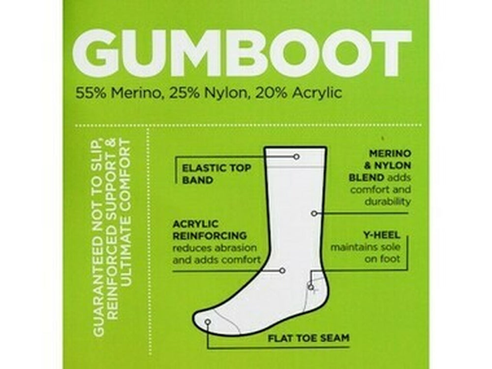 Gumboot Merino Socks by Norsewear | Durable & Supportive