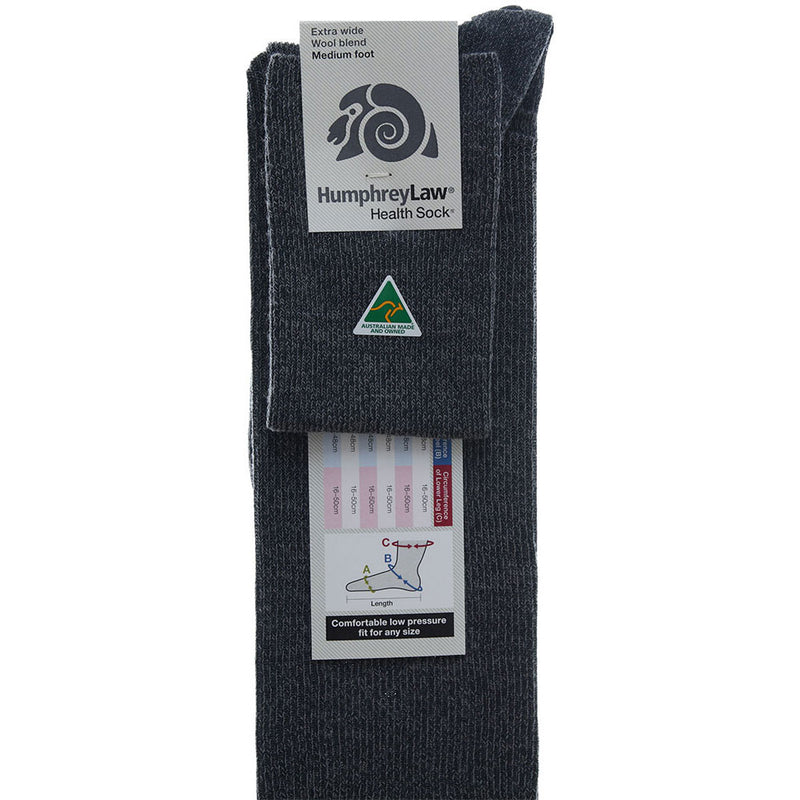 Extra Wide Wool Socks | Soft & Durable Aussie Made